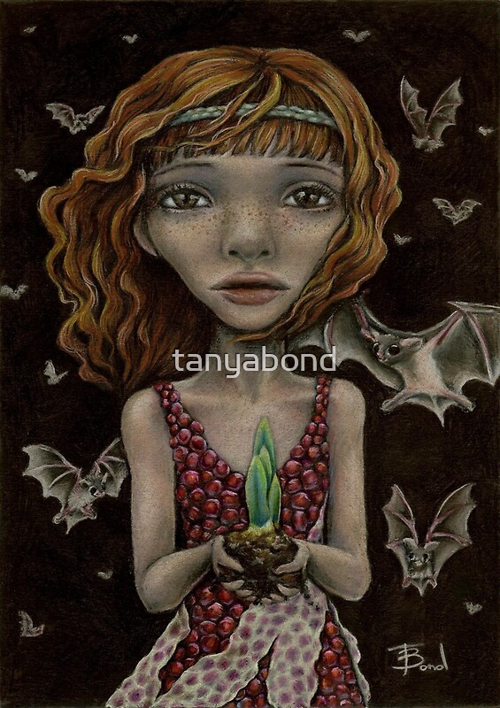 "Persephone - the Queen of the Underworld" by tanyabond | Redbubble