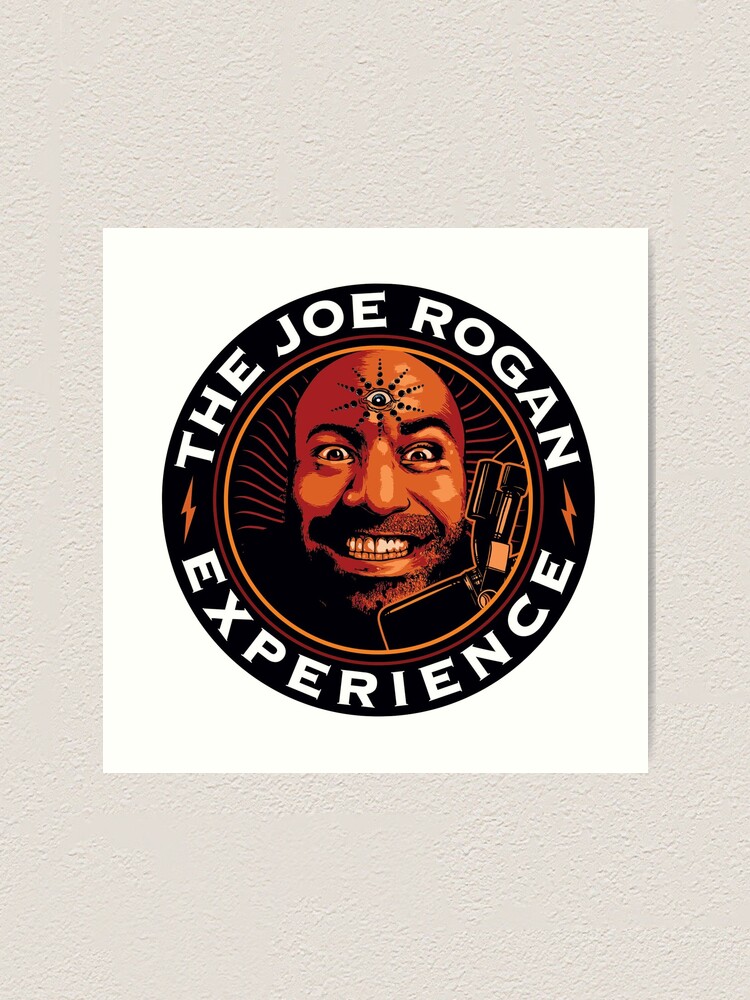 "Joe Rogan Experience Podcast Logo " Art Print by globalquotes | Redbubble