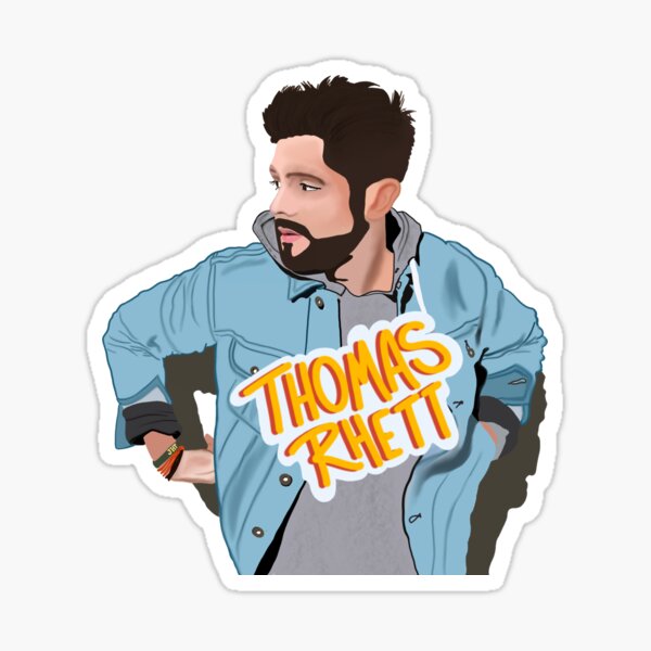 "Thomas R" Sticker for Sale by Becdunn8 | Redbubble
