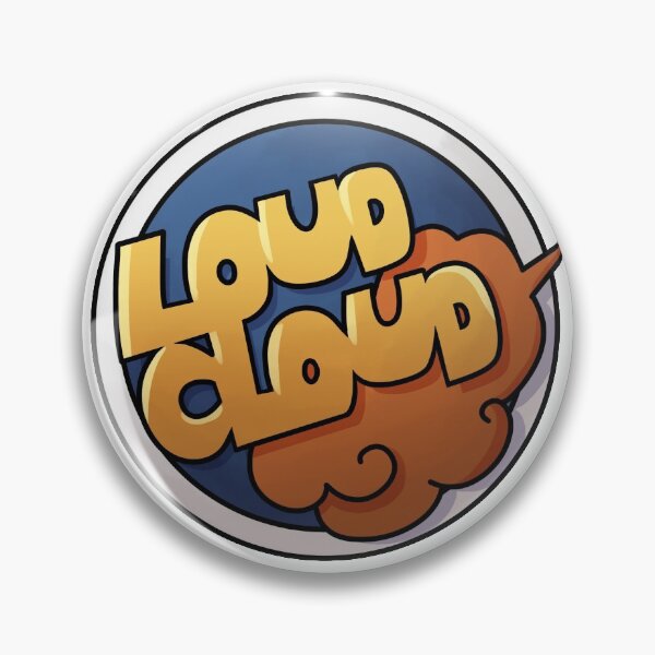 "Loud Cloud Shirakumo Patch" Pin for Sale by PsuedoPigeons | Redbubble