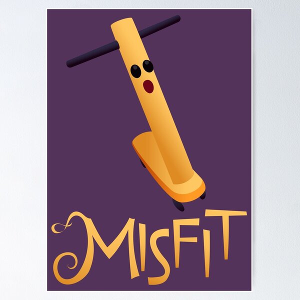 "Misfits - A Scooter for Jimmy" Poster for Sale by jpenfield | Redbubble