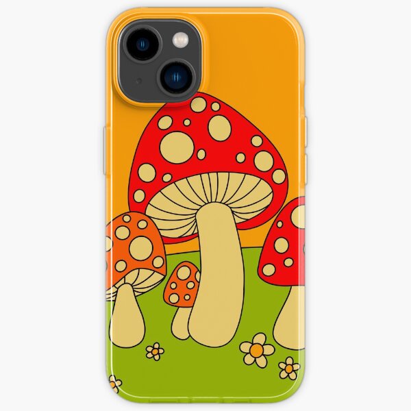 "Mushrooms" iPhone Case for Sale by MissPennyLane | Redbubble