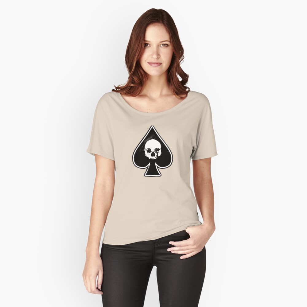 "Ace Of Spades Skull Heavy metal Rock Motorhead lover gift t shirt" Essential T-Shirt for Sale ...