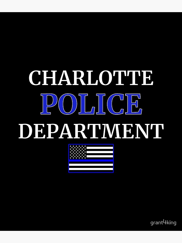 Póster «Gráfico del Departamento de Policía de Charlotte, Carolina del ...