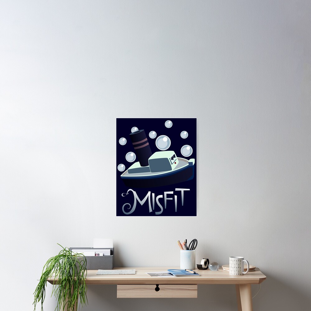 "Misfits - A Boat not Afloat" Poster for Sale by jpenfield | Redbubble
