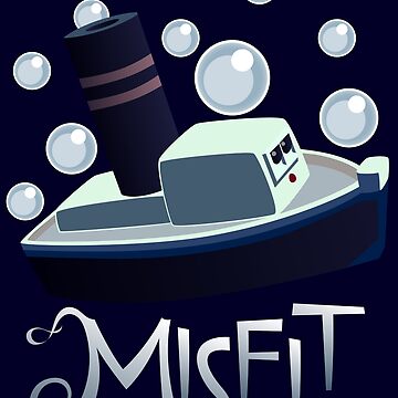 "Misfits - A Boat not Afloat" Sticker for Sale by jpenfield | Redbubble