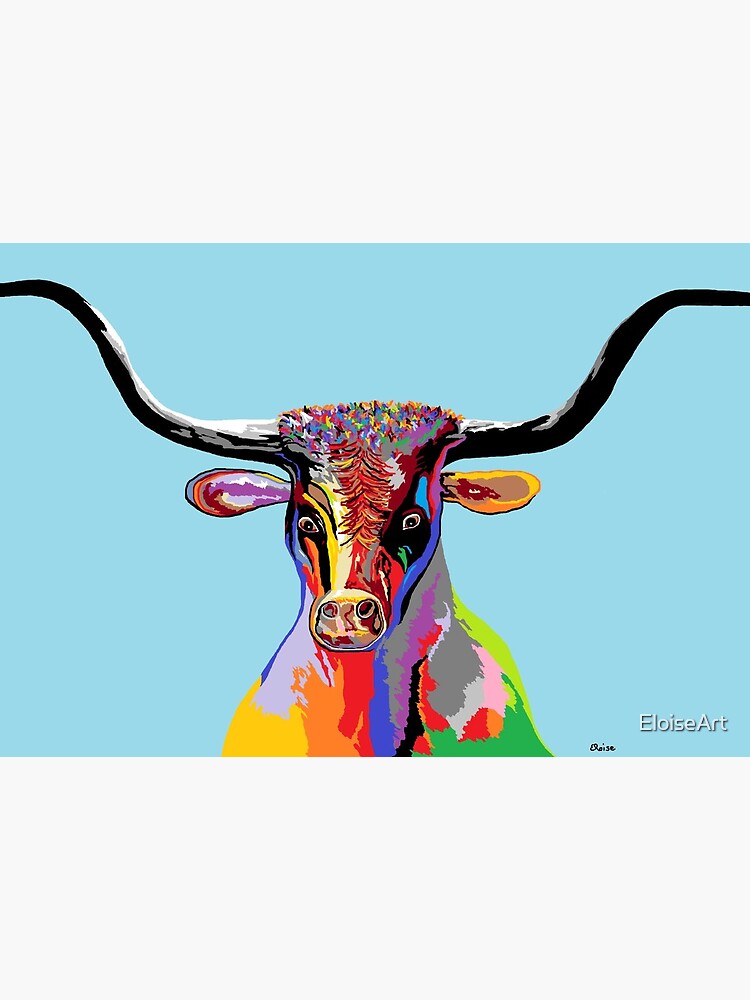 "Texas Longhorn" Mask for Sale by EloiseArt | Redbubble