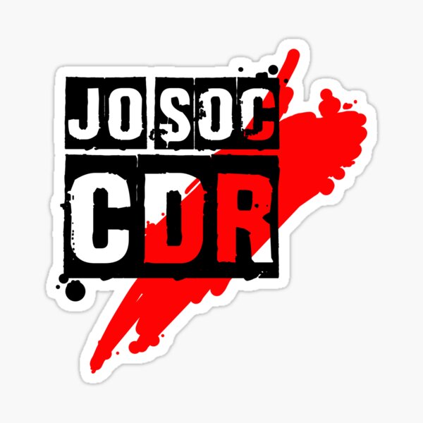 "JO SOC CDR" Sticker for Sale by RepublicaCat | Redbubble