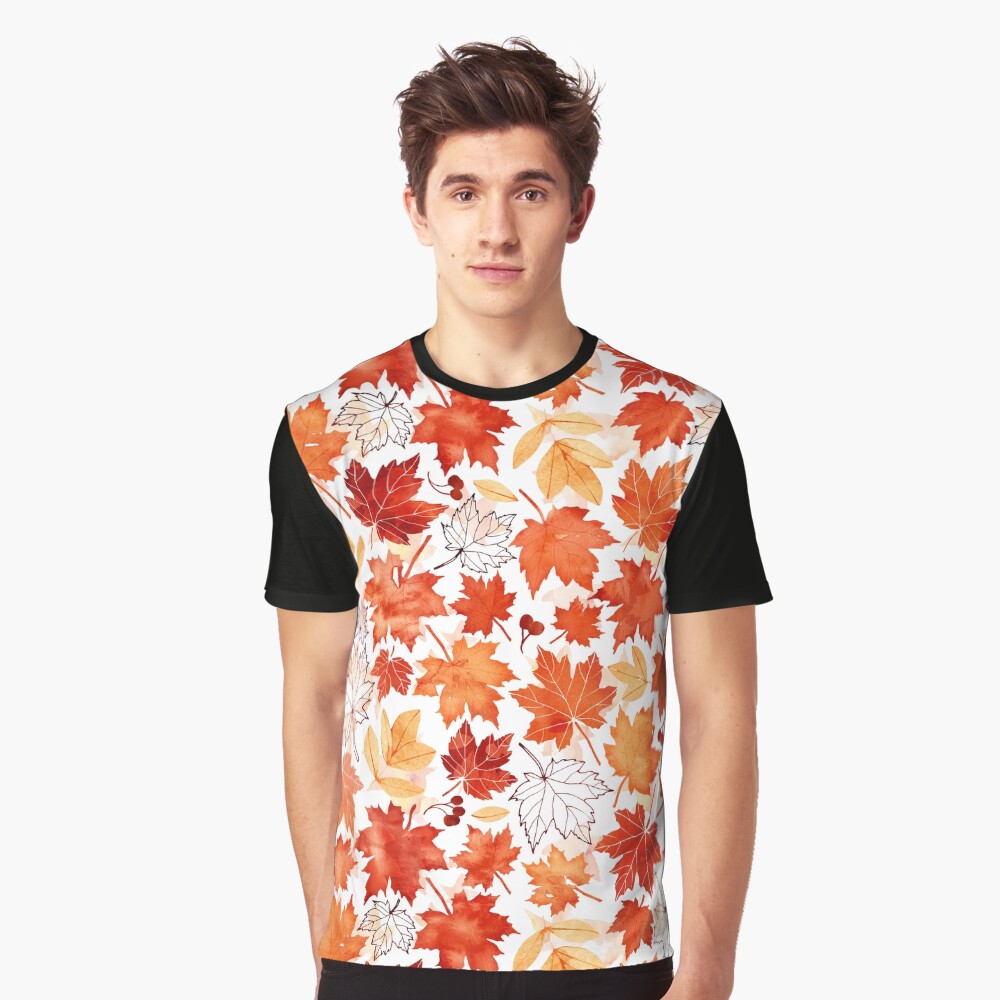 "Autumn leaves and berries" Essential T-Shirt for Sale by adenaJ ...