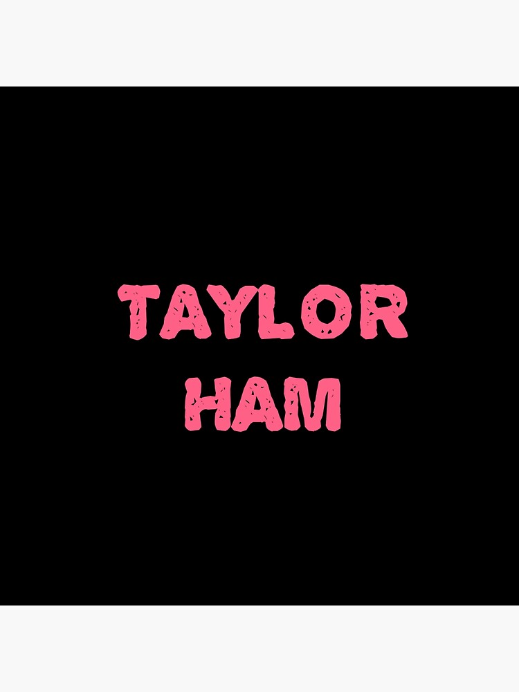 "Taylor Ham" Sticker by Jersey-Artist | Redbubble