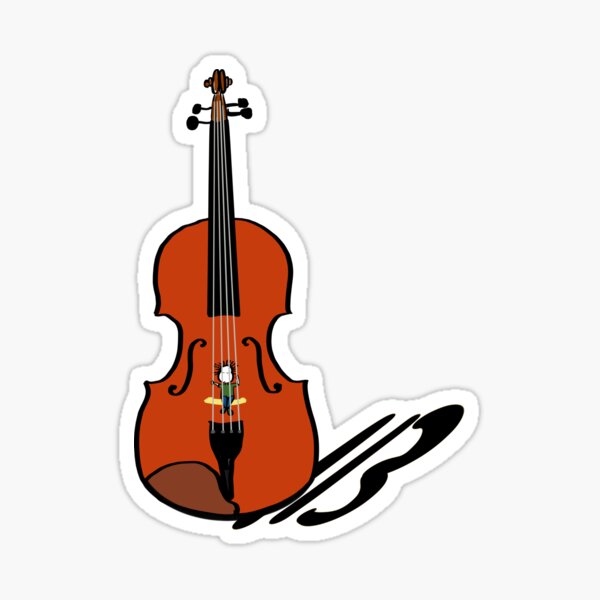 "Viola power" Sticker for Sale by guastevi | Redbubble