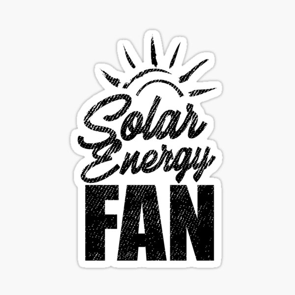 Solar Energy Stickers | Redbubble