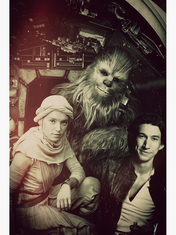 "Reylo Family Portrait " Art Print for Sale by Toratoria93 | Redbubble