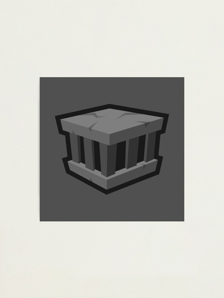 "Minecraft Prison Gamemode Logo" Photographic Print for Sale by ...