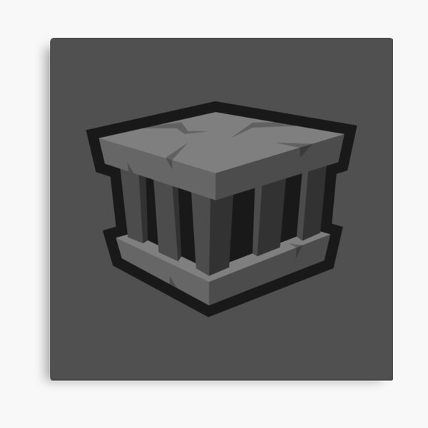 "Minecraft Prison Gamemode Logo" Canvas Print by DeadRhos | Redbubble