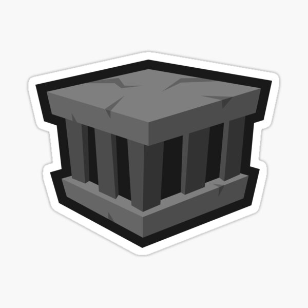"Minecraft Prison Gamemode Logo" Sticker for Sale by DeadRhos | Redbubble