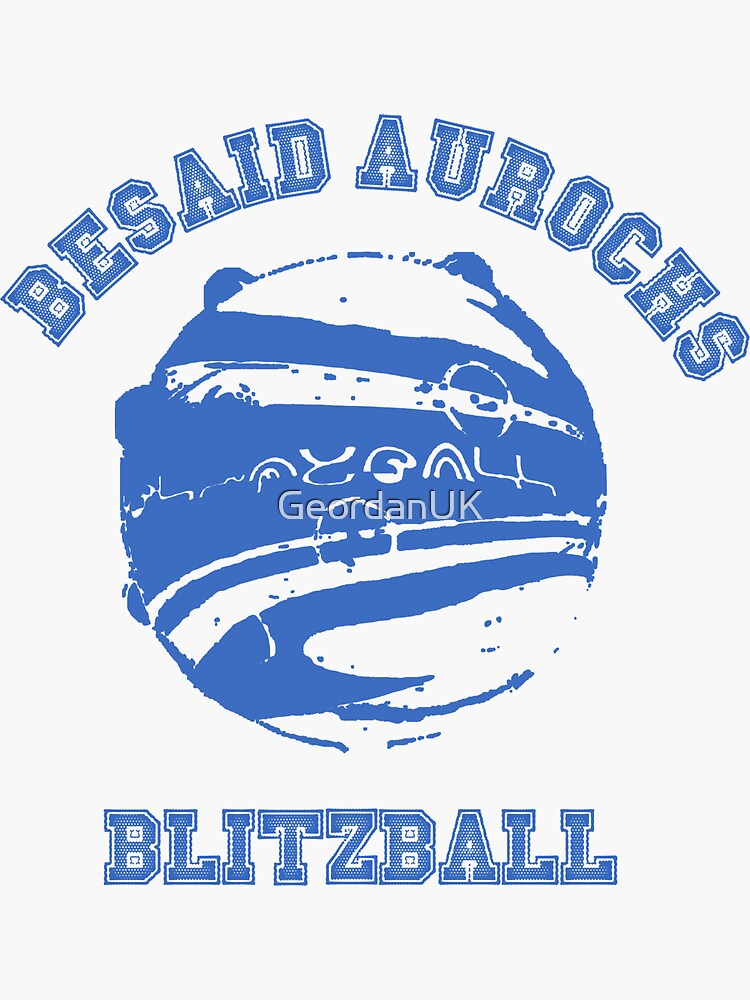 "Besaid Aurochs Blitzball" Sticker for Sale by GeordanUK | Redbubble