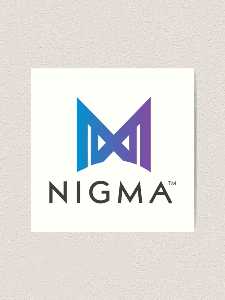 "NIGMA Logo" Art Print by davidze | Redbubble