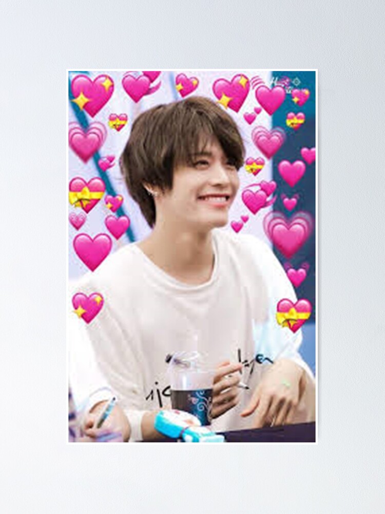 "Nct Yuta heart" Poster by inniesart | Redbubble