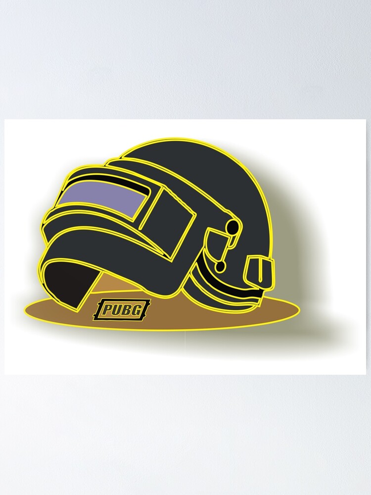 "Pubg helmet logo" Poster by RavikumarK | Redbubble