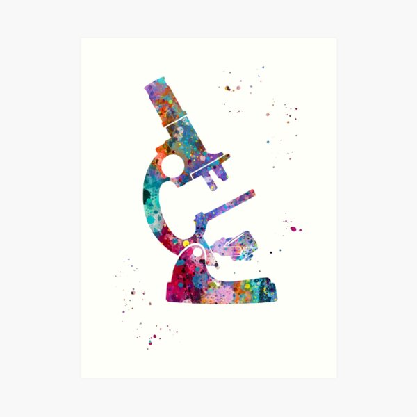 "Microscope" Art Print for Sale by EvasDreams | Redbubble