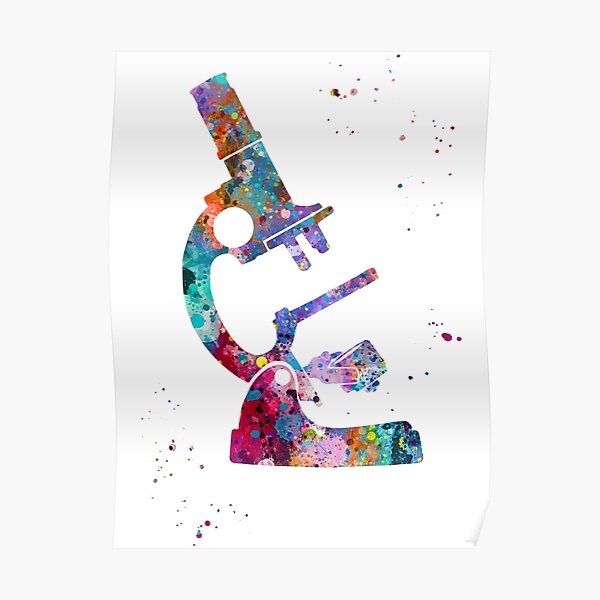 "Microscope" Poster for Sale by EvasDreams | Redbubble