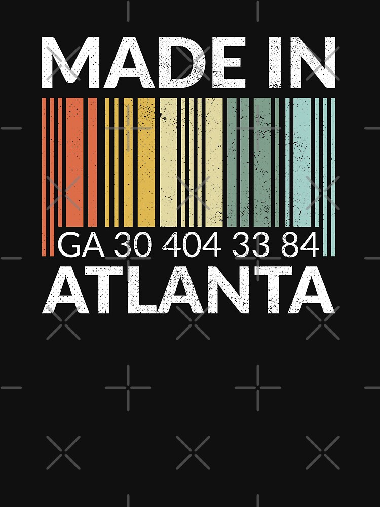 "Made in Atlanta" T-shirt by zeno27 | Redbubble