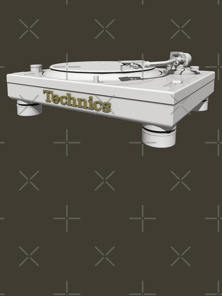 "Technics Deck Gold Logo" Classic T-Shirt for Sale by Giles | Redbubble