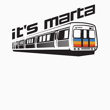 "It's MARTA!" Essential T-Shirt for Sale by MariSama | Redbubble