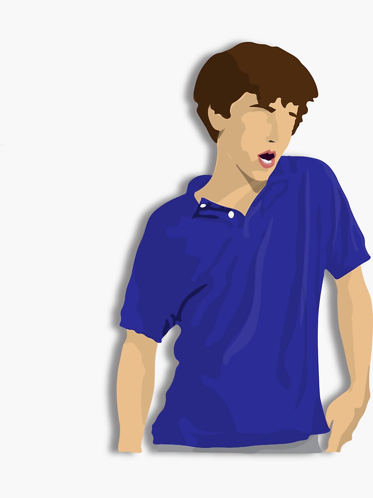 "Timothee Chalamet dancing" Sticker by fliss666 | Redbubble