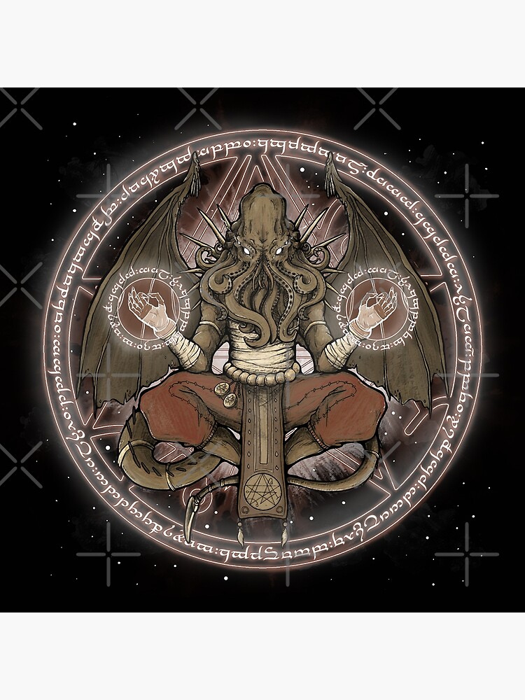 "The Cthulhu Runes " Poster by xMorfina | Redbubble