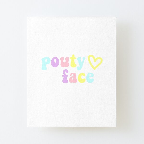 "Addison Rae Pouty Face in Rainbow" Mounted Print for Sale by ...