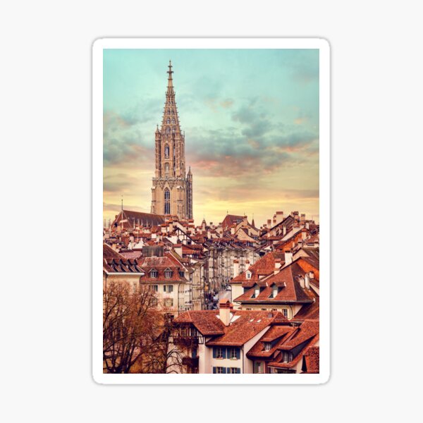 "City of Bern" Sticker by Lanas | Redbubble