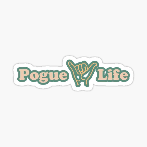 "Outer Banks Pogue Life" Sticker by EbukaAmadiObi19 | Redbubble