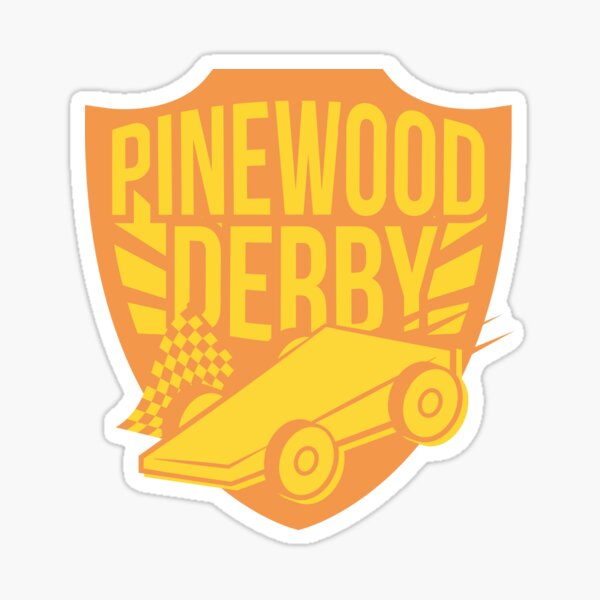 "Pinewood derby Car Racing" Sticker for Sale by ohdesigno | Redbubble