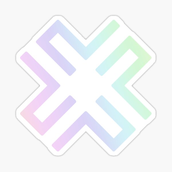 "GFRIEND labyrinth logo" Sticker by cal-mnds | Redbubble