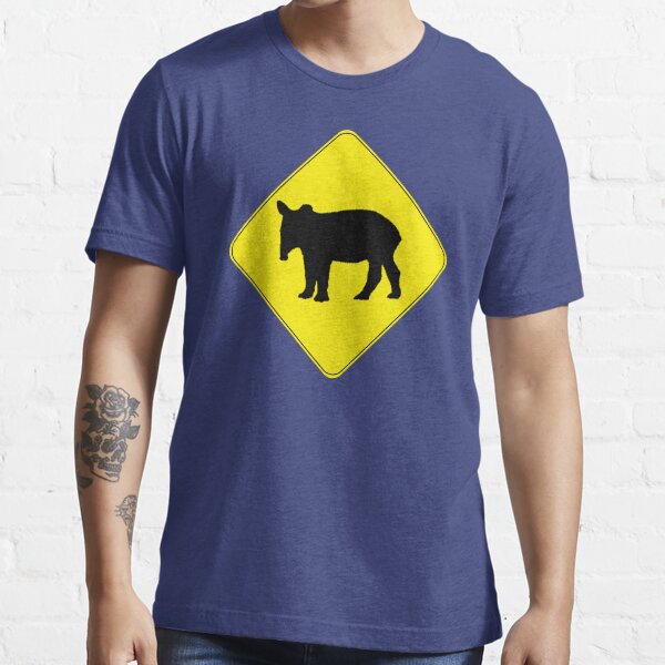 "Tapir Crossing" T-shirt for Sale by DILLIGAF | Redbubble | animal ...