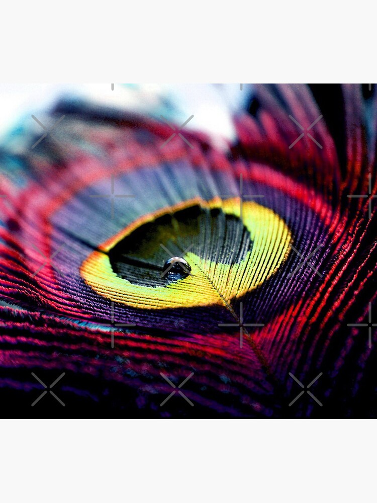 "Mor pankh design for red bubble" Sticker by Piyushke | Redbubble