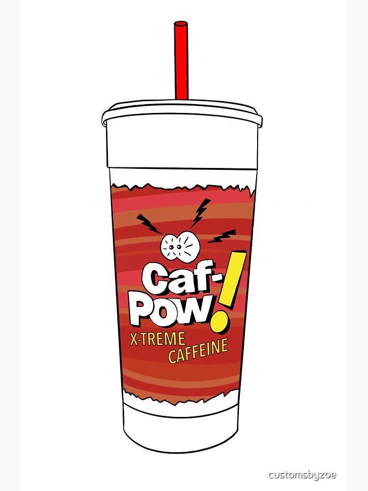 "NCIS Caf-Pow Graphic" Sticker for Sale by customsbyzoe | Redbubble