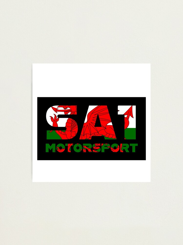 "SA1 Motorsport Swansea Wales Logo" Photographic Print by Christian ...