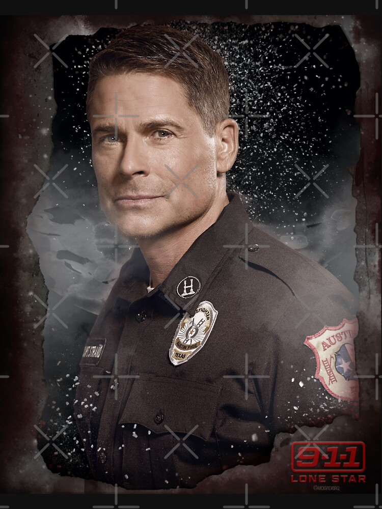 "9-1-1: Lone Star - Captain Owen Strand - Burned" T-shirt for Sale by ...