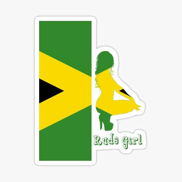 "Jamaican Rude Girl" Sticker by PrincessNTB | Redbubble
