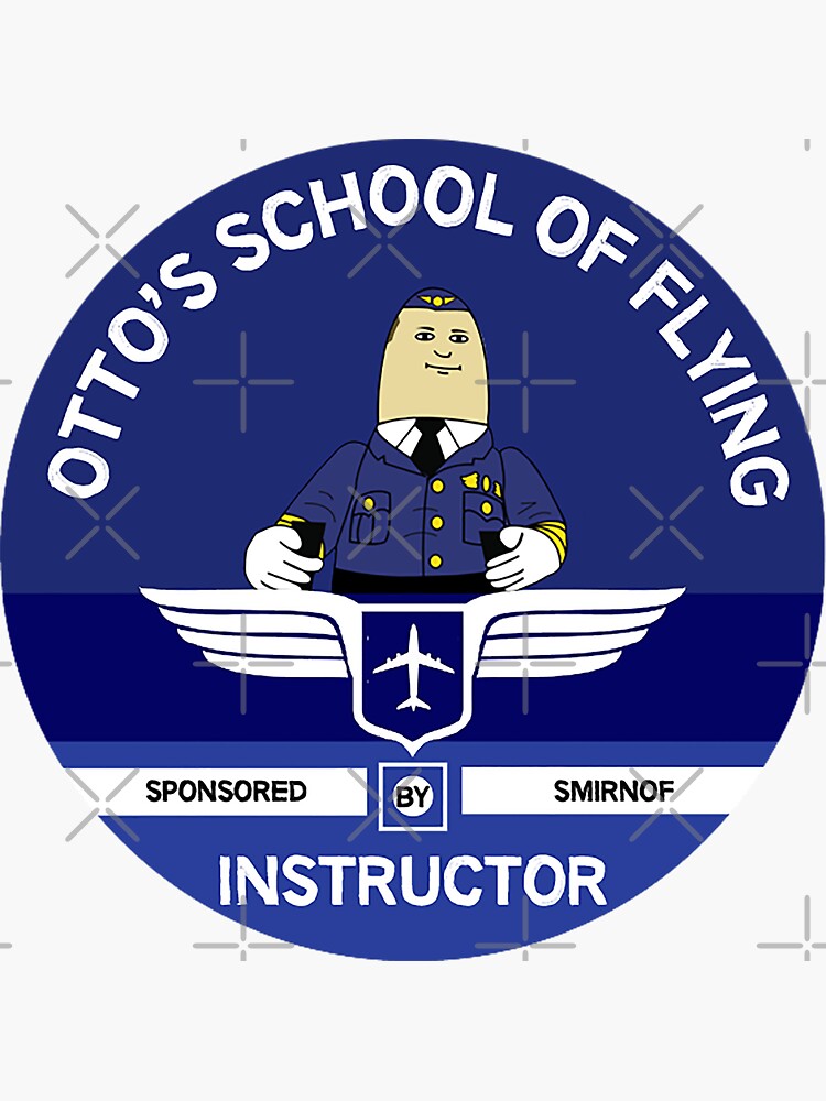 "Otto Pilot - Pilot t shirt - New Pilot shirt - Flying School Shirt ...