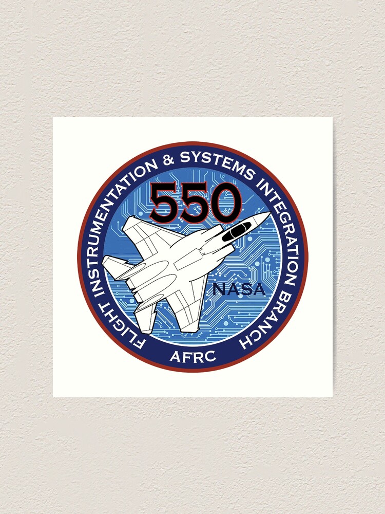 "Flight Instrumentation & Systems Integration Branch logo" Art Print ...
