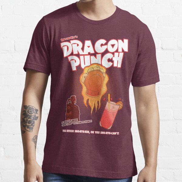 "Dragon Punch" T-shirt for Sale by mdoydora | Redbubble | ryu t-shirts ...