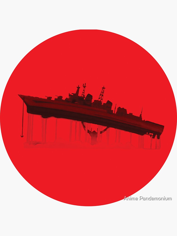 "Neon Genesis Evangelion - EVA Unit 02 (Boat Lift)" Sticker by ...