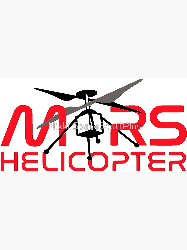 "JPL's Mars Helicopter "Ingenuity" Logo" Canvas Print for Sale by Nikki ...