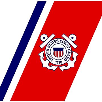 "USCG - United States Coast Guard" Sticker for Sale by MilitaryVetShop ...