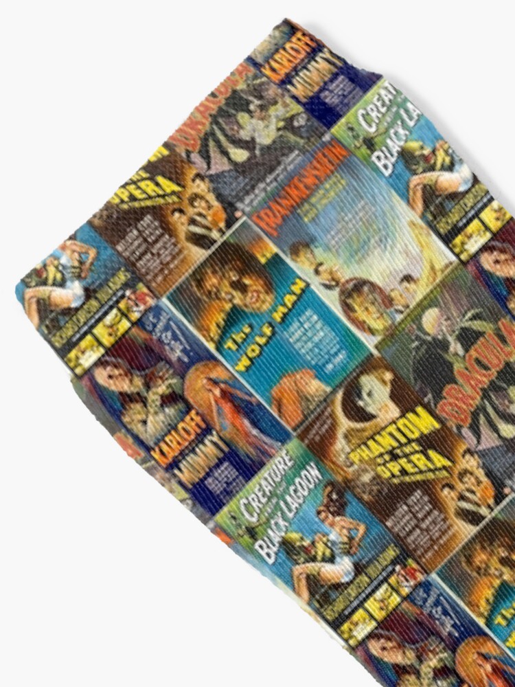 "Universal Monsters " Socks for Sale by Artyabby16 | Redbubble