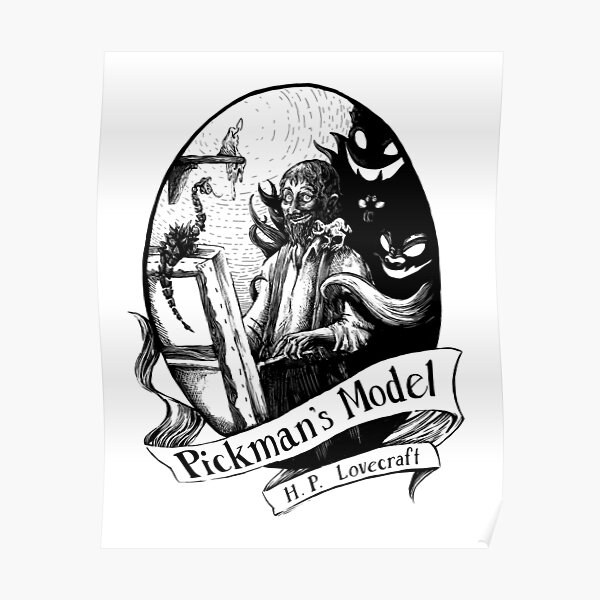 Póster «Modelo de Pickman» de TheCottonMill | Redbubble